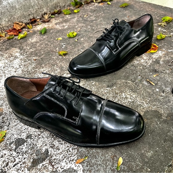 Bostonian | Shoes | Mens Bostonian First Flex Classic Black Leather ...